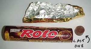 Blow up a Rolo.